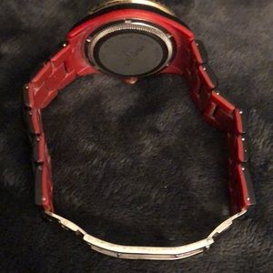 ToyWatch | Jewelry | Rare Toy Watch Red Black Studs Rocker Pyramid ...